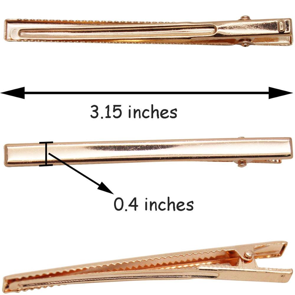 3,15 Zoll Gold Alligator Clips für DIY BöGen 60 St... – Grandado