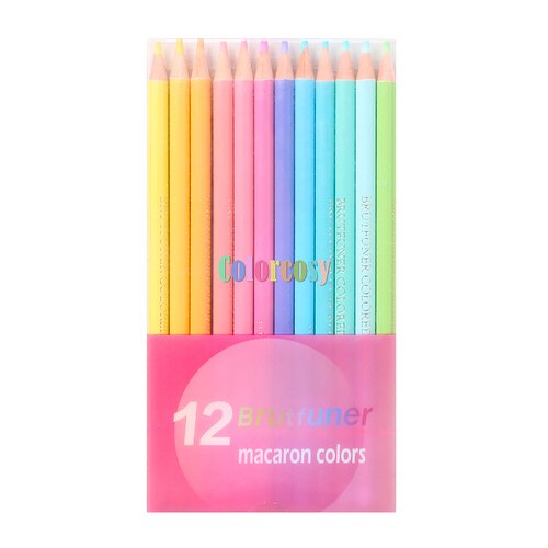 Brutfuner 12/24/50 Macaron Colors Colored Pencil P... – Grandado