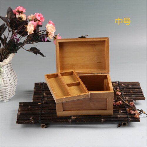 Bamboo Craft Princess Korean Bamboo Jewelry Box Wo... – Grandado