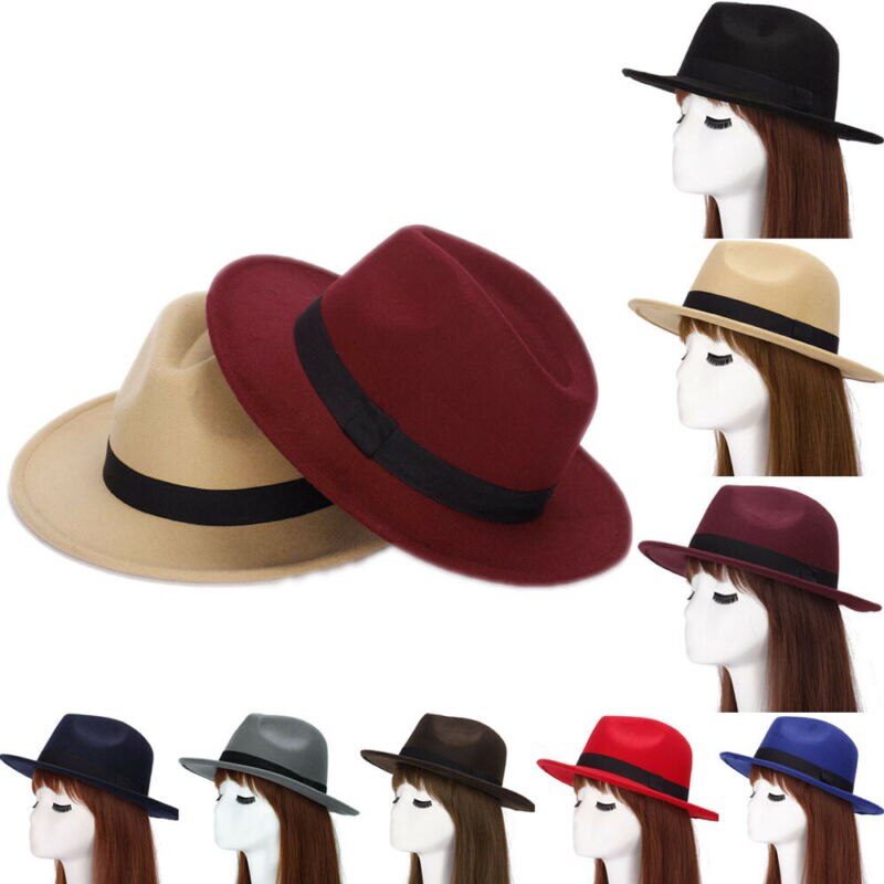 AU Unisex Autumn Western Retro Style Wide Brim Men... – Vicedeal