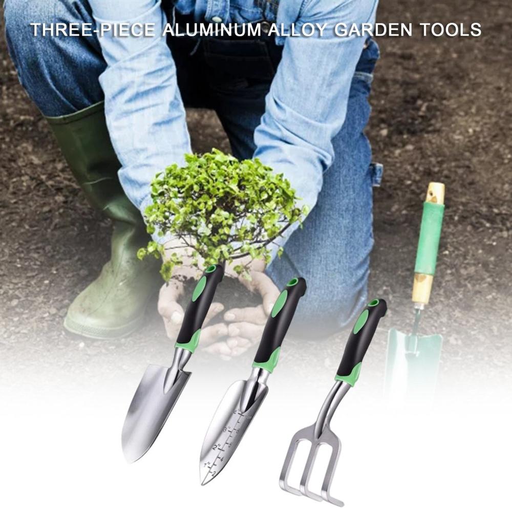 3pcs Gardening Tools Set Aluminum Alloy Potted Pla... – Vicedeal