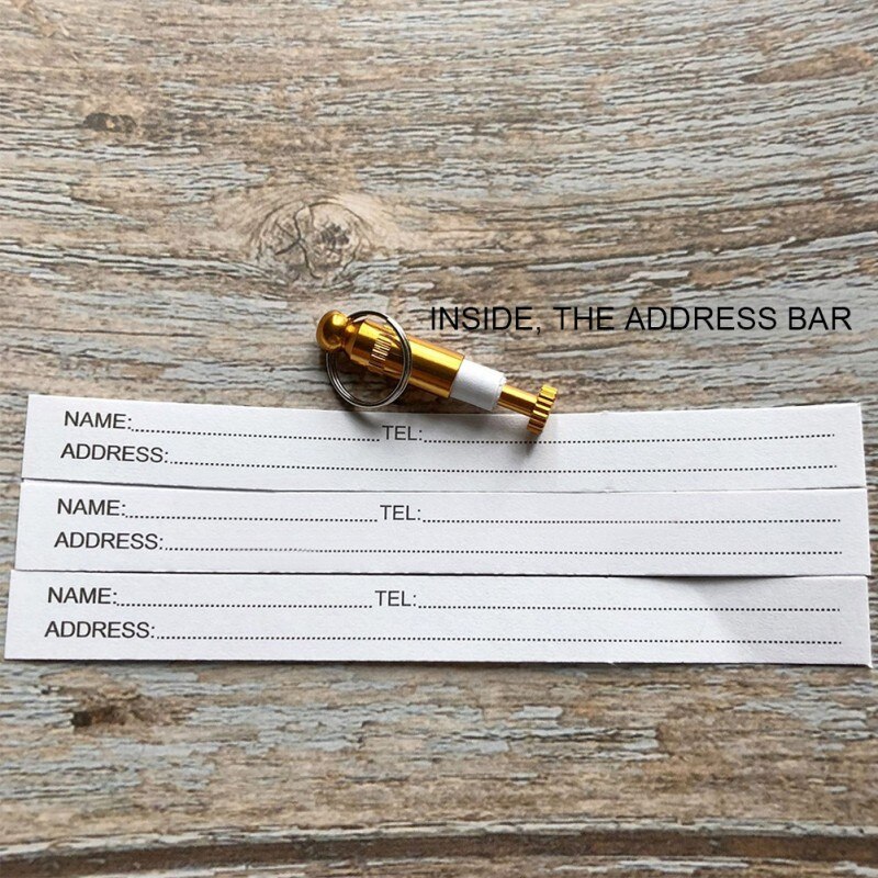 Dog Cat Address Label Pet Barrel Storage Identific... – Grandado