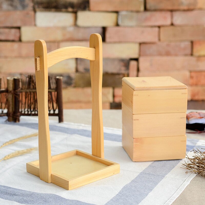 Wooden Simple Portable Sushi Box Japanese Bento Bo... – Grandado