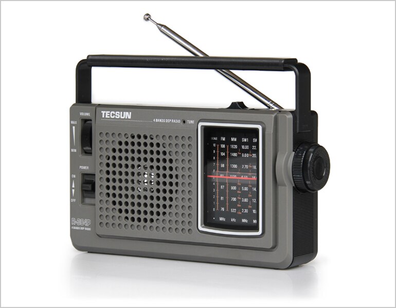 TECSUN R-304 R-304P High Sensitivity FM Radio MW/S... – Grandado