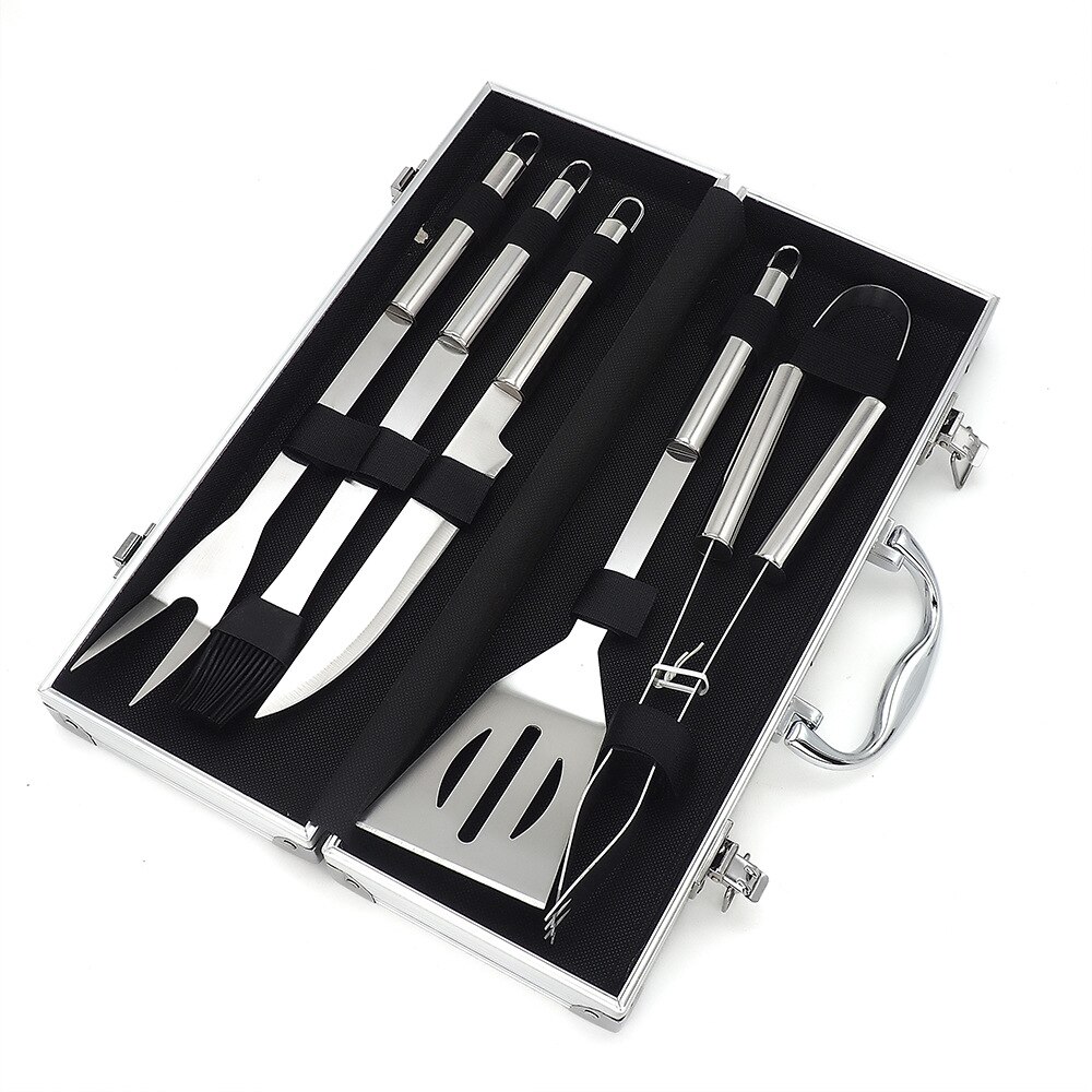 Barbecue utensils 6-piece barbecue set bbq outdoor... – Grandado