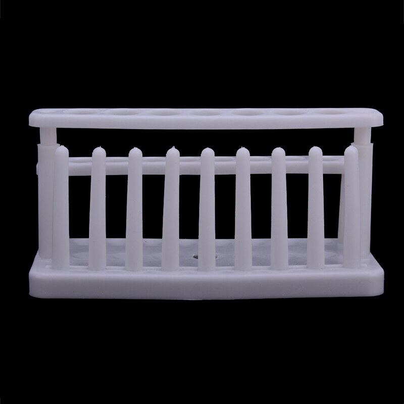 White Plastic Test Tube Rack 15 Holes and 9 Pins H... – Vicedeal