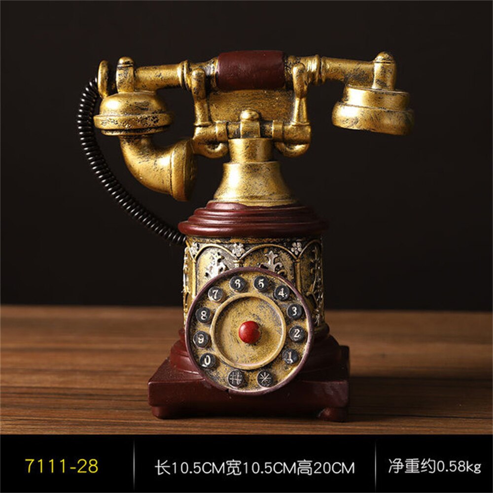 Antique Phones Vintage Antique Phone Prop Retro Old Fashion Landline ...