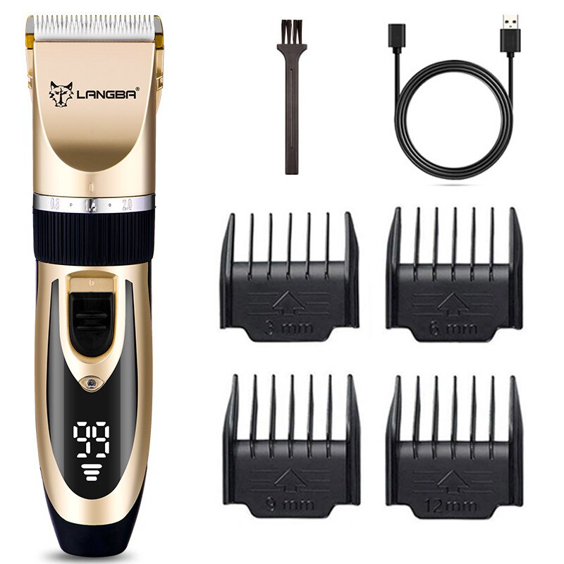 Pet Hond Kat Geluidsarme Tondeuse Grooming Scheera... – Vicedeal