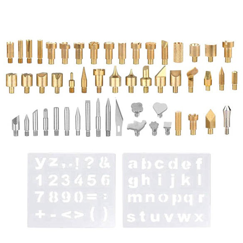 1 Set of 53 Sets of Heat Transfer Tools, Pyrograph... – Grandado