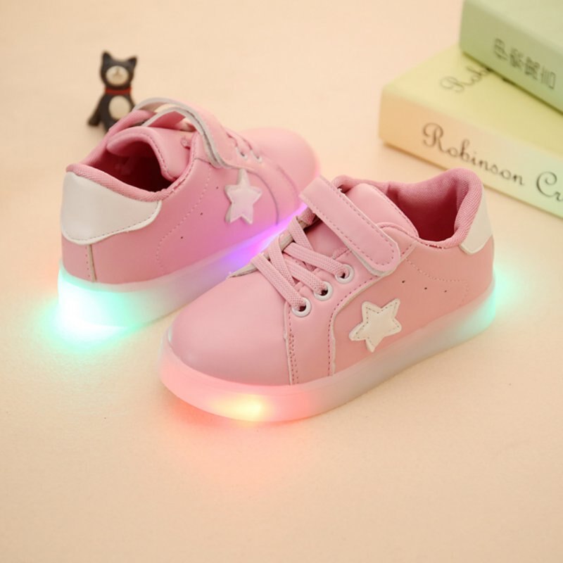 Luminous Sneakers Shoes Led Children Kids Lighting... – Grandado