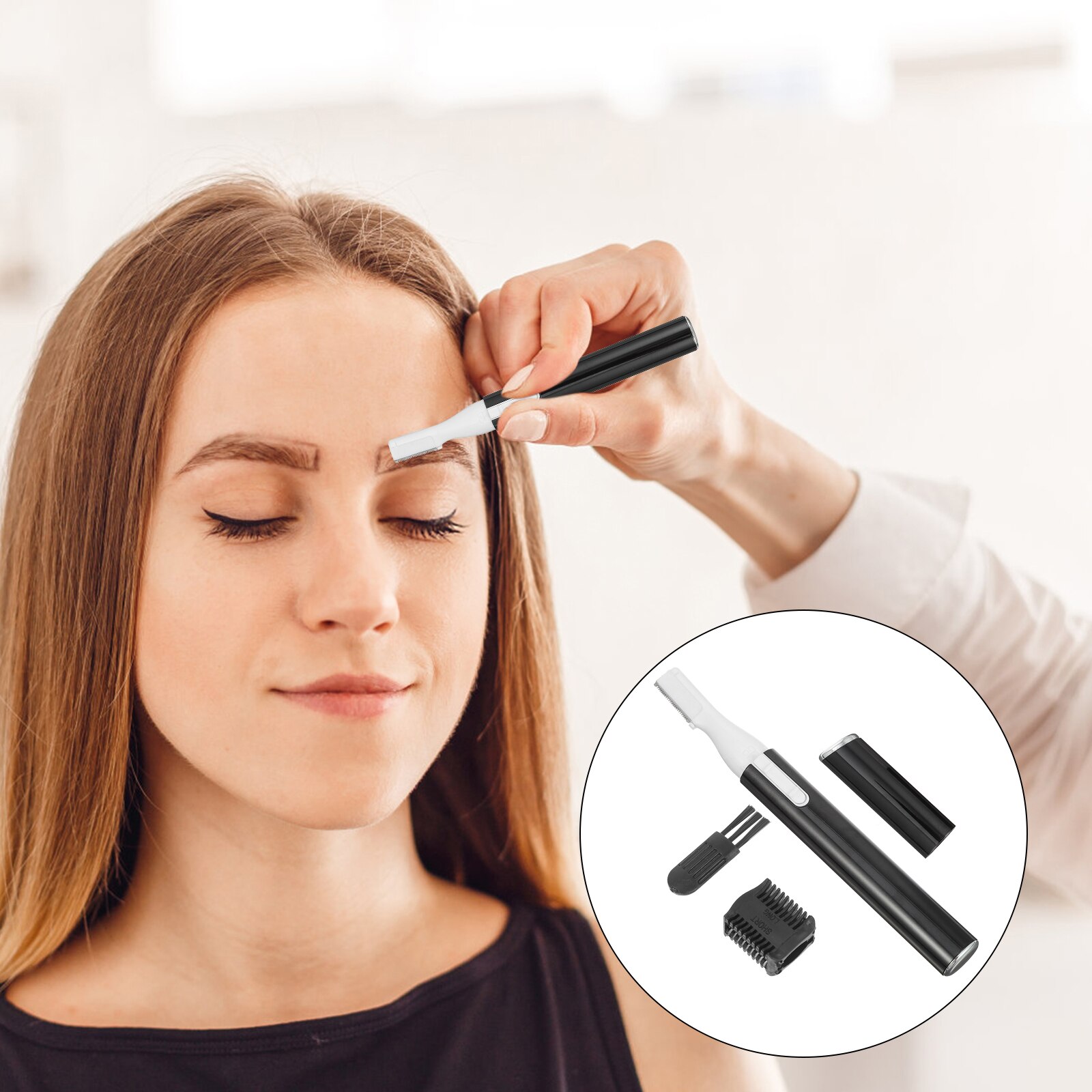 1 Set Electric Razor Trimmer Facial Hair Remover w... – Vicedeal