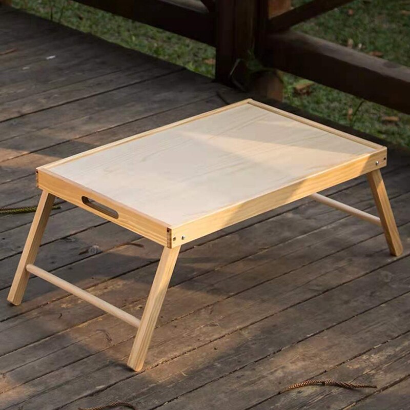 Wooden Picnic Table Outdoor Garden Camping Pliante... – Grandado