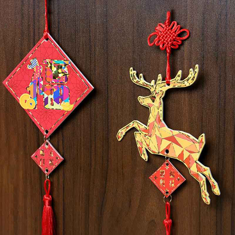 Chinese Year Decorations Paper Lantern Chinese Dra... – Grandado