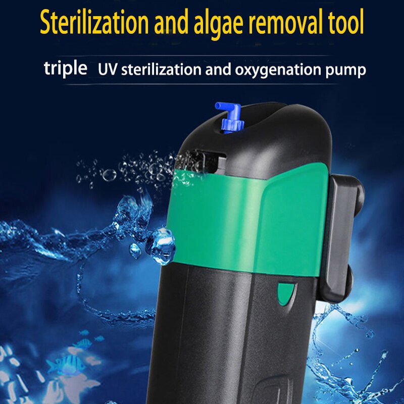 Aquarium UV Filter Sterilizer Lamp Pump Fish Tank ... – Grandado