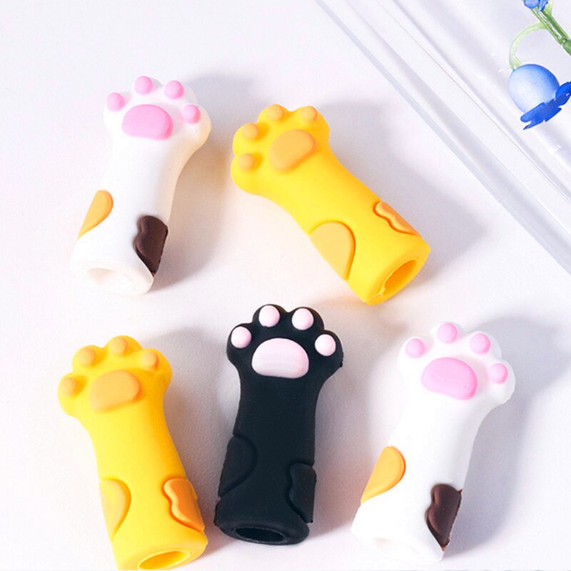 4Pc Cartoon Kat Poot Manicure Tool Siliconen Besch... – Grandado