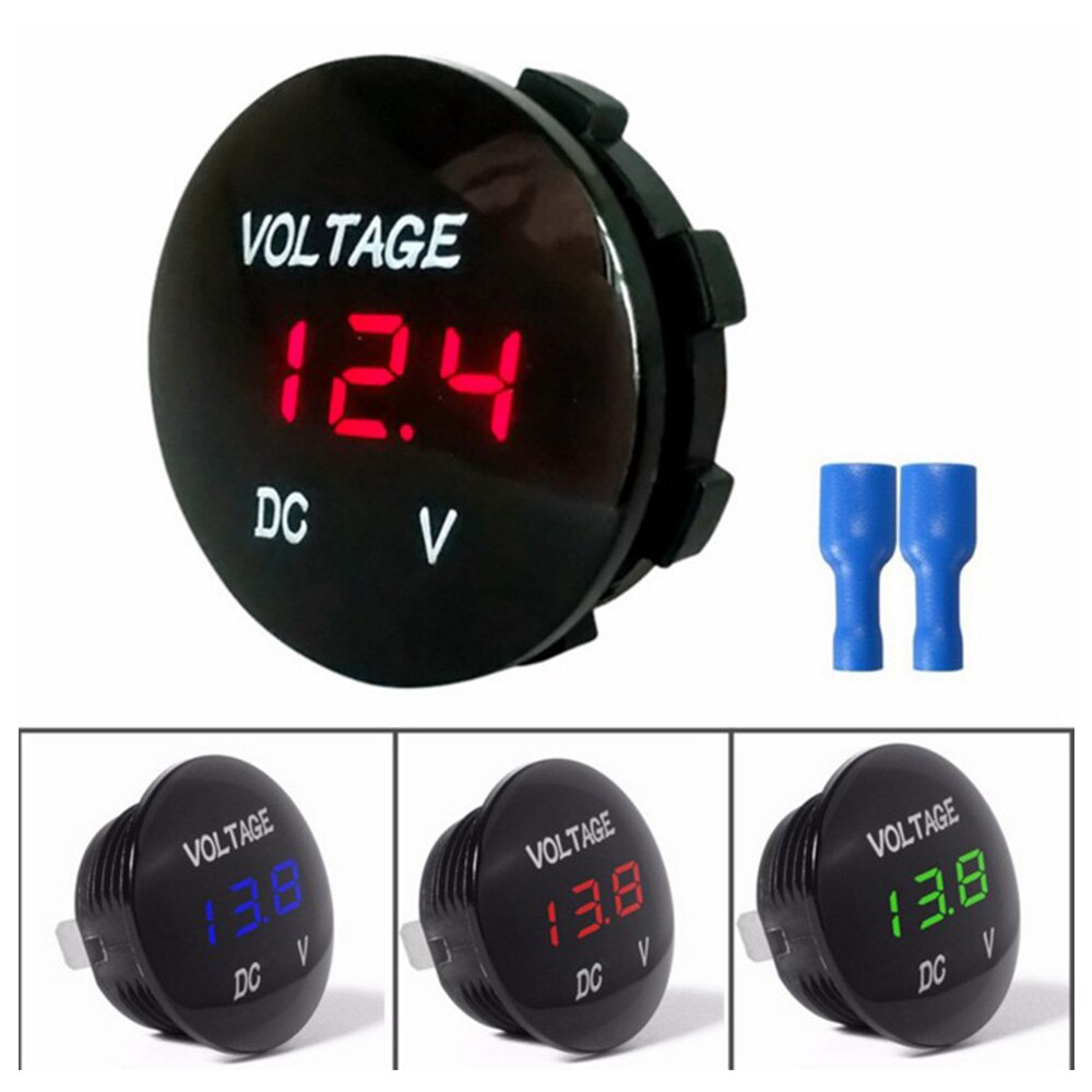 Dc 12v 24v Led Panel Digital Voltage Multimeter Di Vicedeal