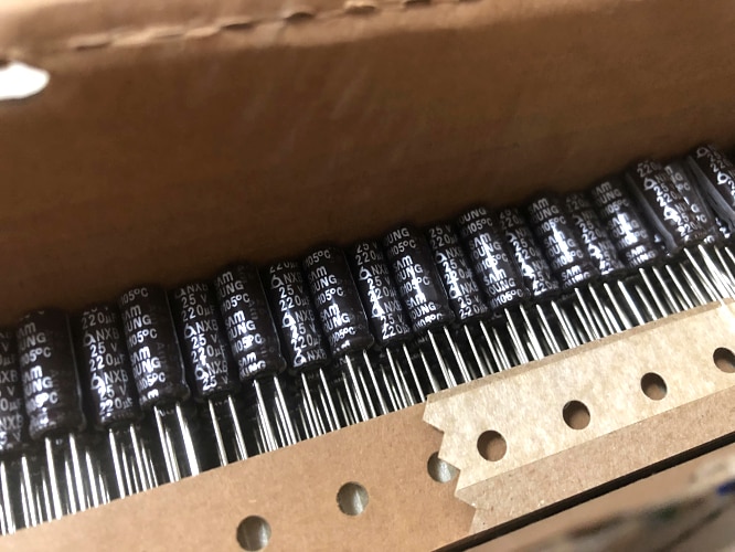 10PCS/25pcs/50pcs 220uF 25V SAMYOUNG NXB series 6.... – Vicedeal