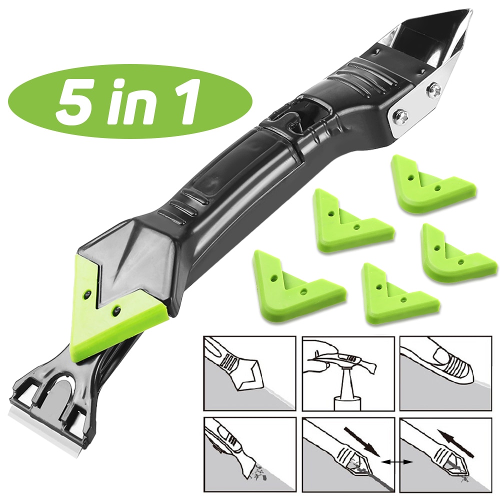 5 in 1 Multifunctional Silicone Remover Tool Caulk... – Grandado