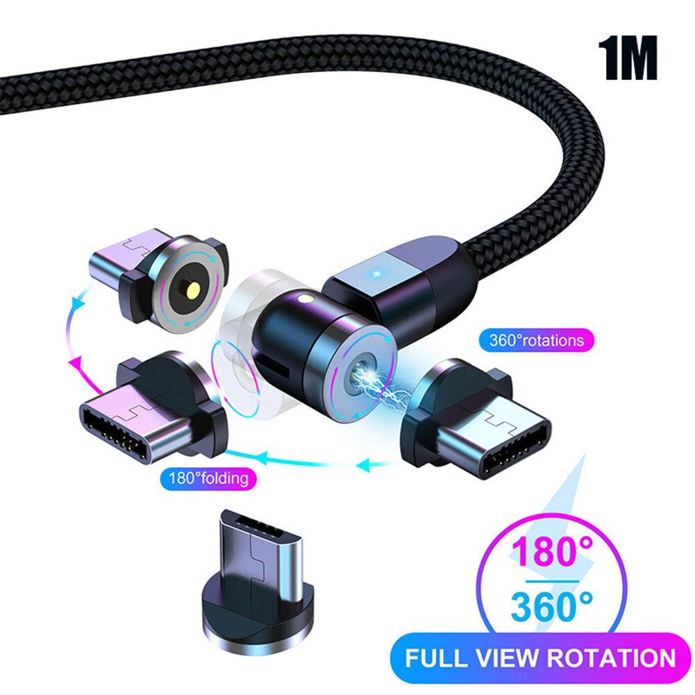 Double 360degree Magnetic Cable Kit with Triangula... – Vicedeal
