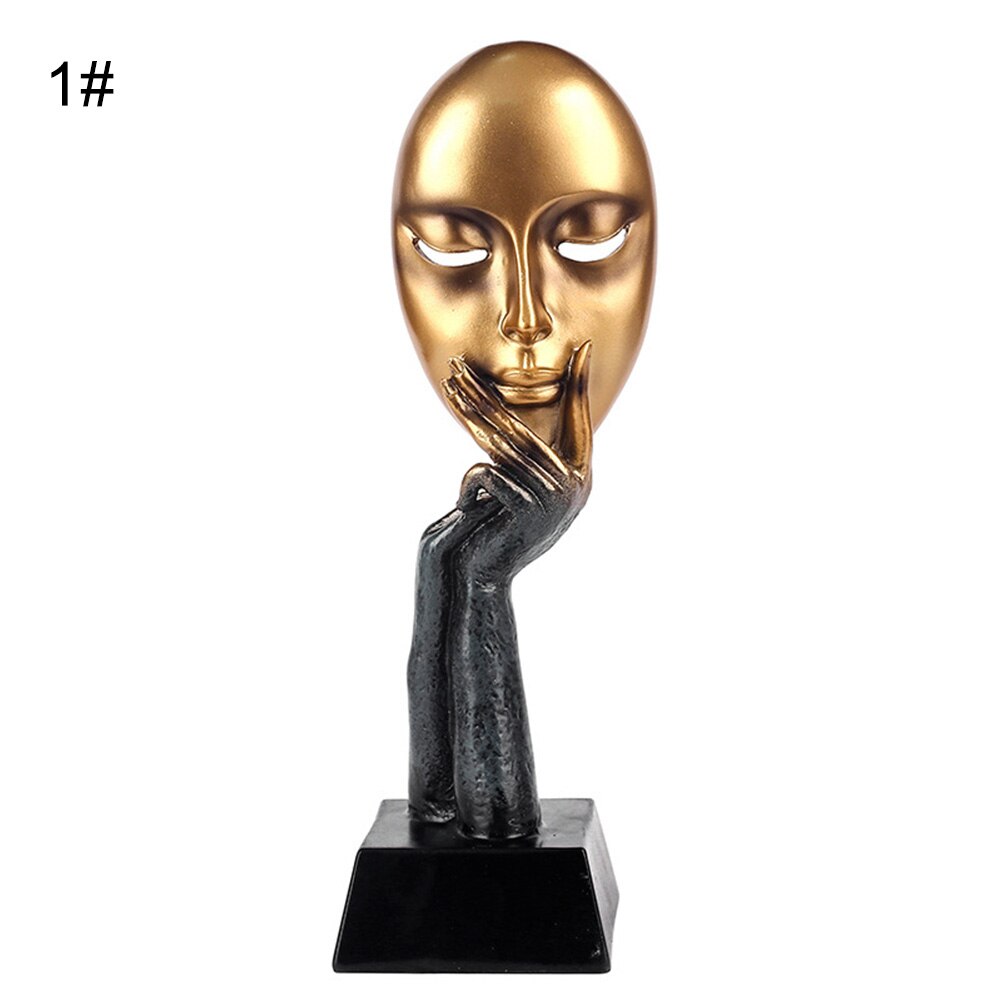 Home Statue Abstract Human Face Model Sculpture Mo... – Grandado