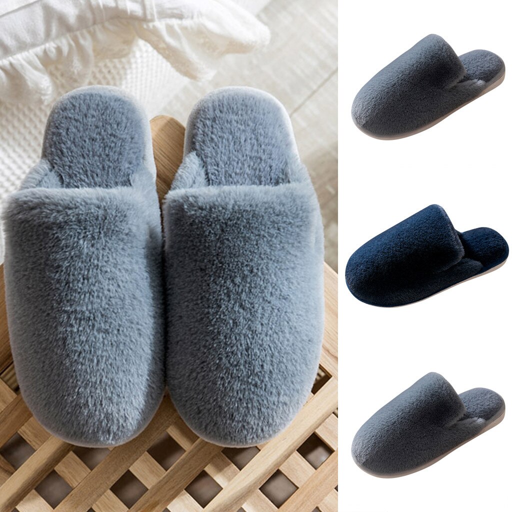 Flock Herfst Winter Mannen Platte Katoenen Schoene... – Vicedeal