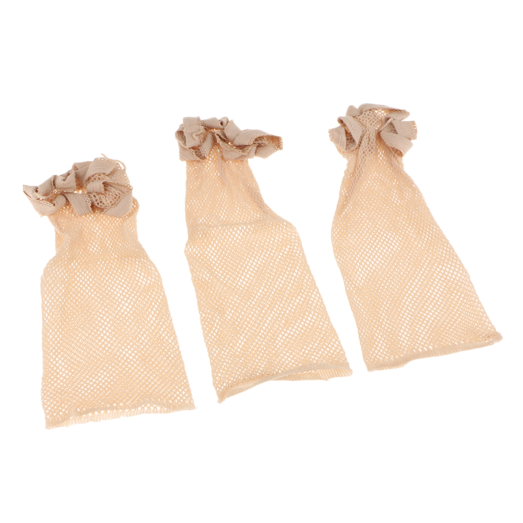 3 Pack Long Wig Caps Nylon Hair Mesh with Open End... – Vicedeal