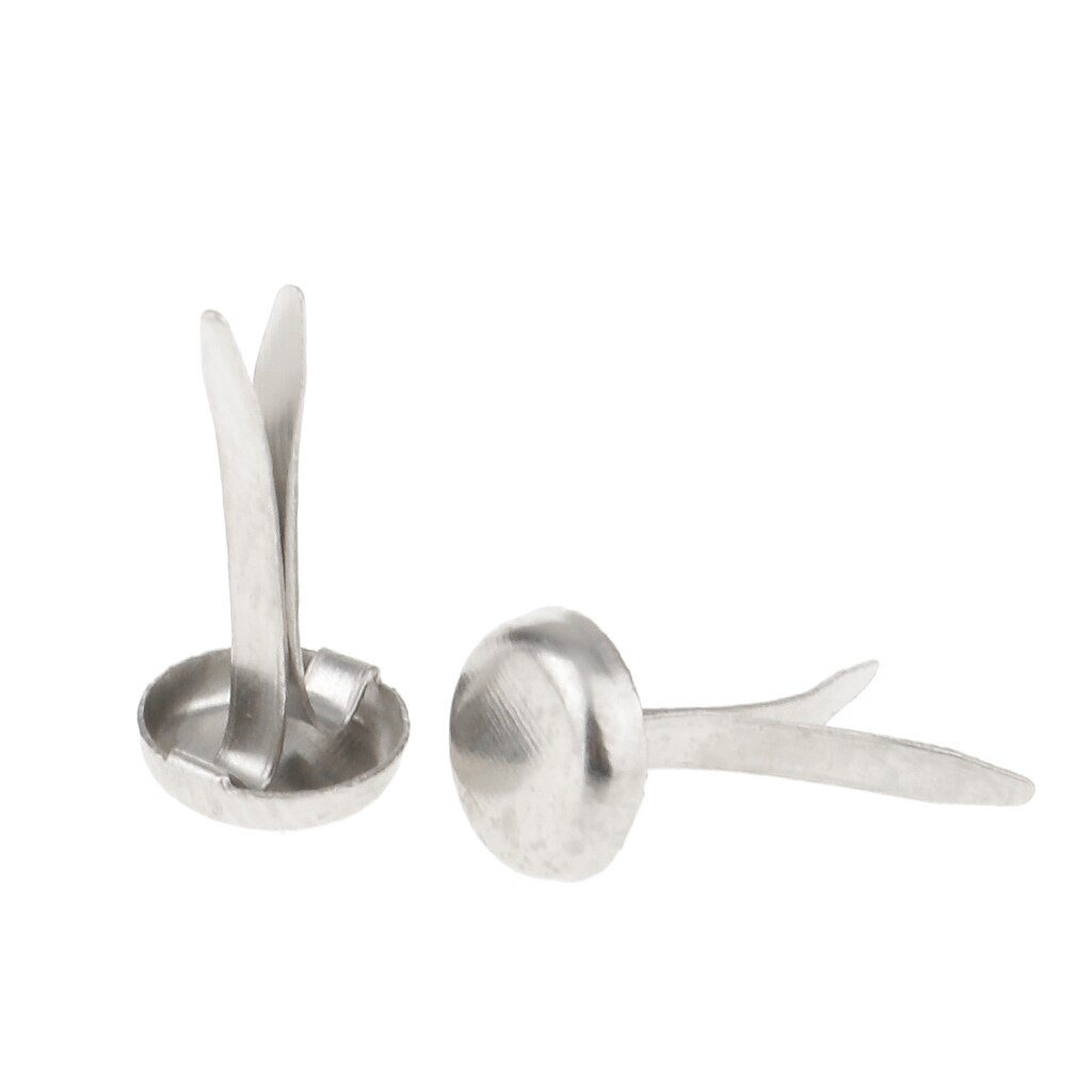 200 stück Metall Mini Split Pins Brads Silber Brad... – Vicedeal