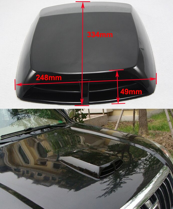 Universele Auto Air Flow Intake Scoop Turbo Bonnet... – Vicedeal