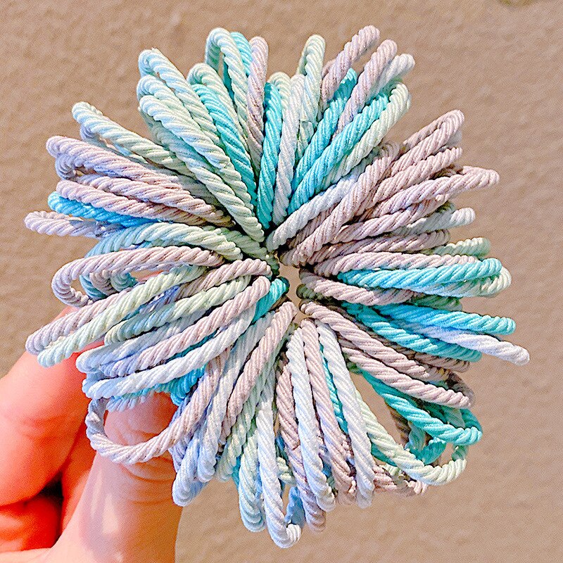 100PCS/Set Mädchen Nette Bunte Grundlegende Spiral... – Grandado