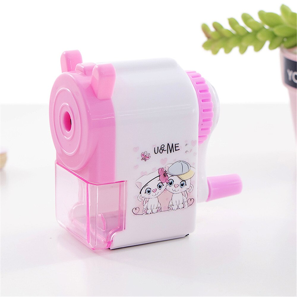 Kawaii Cartoon Katten Puntenslijper Hand Crank Man... – Vicedeal