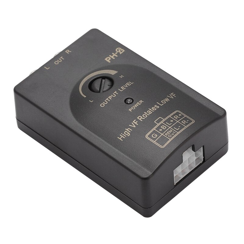 Low Level Converter Adapter Car Audio RCA Converte... – Vicedeal