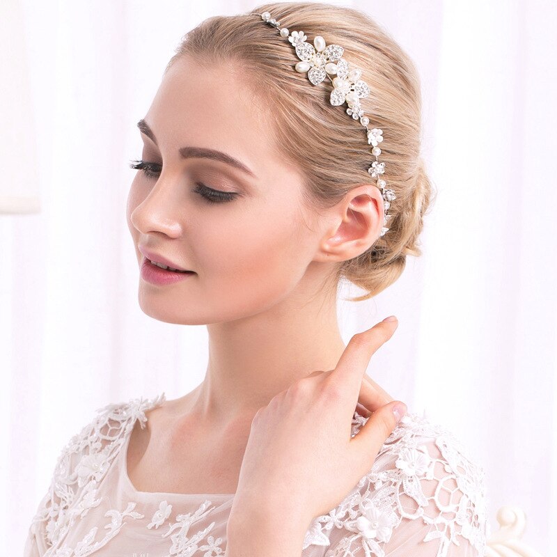 Bridal wedding accessories headband hair band Euro... – Grandado