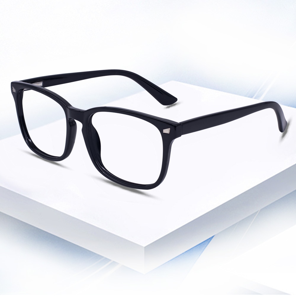 Blue Light Blocking Glasses Frame Women Oversized ... – Grandado