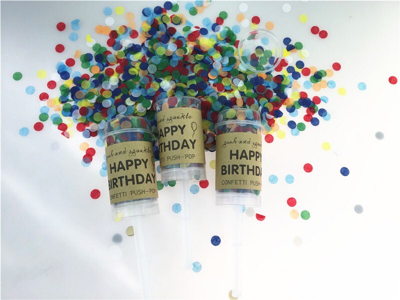 10pcs/pack Reusable Happy Birthday Party Push Up C... – Grandado