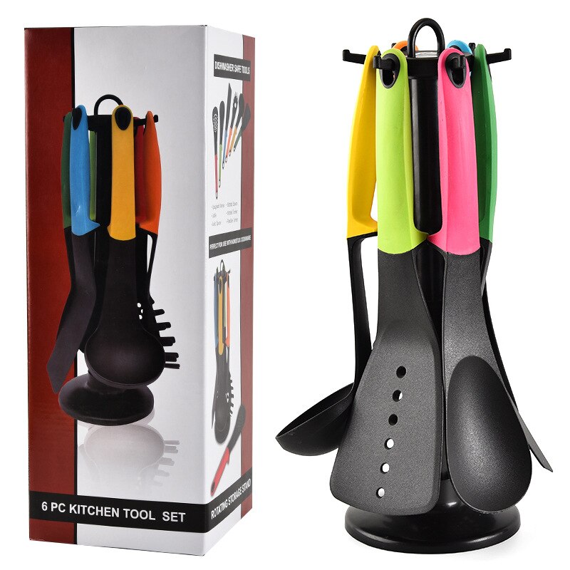 Kitchen Nylon Kitchenware 6-Piece Non-Stick Pot Co... – Grandado