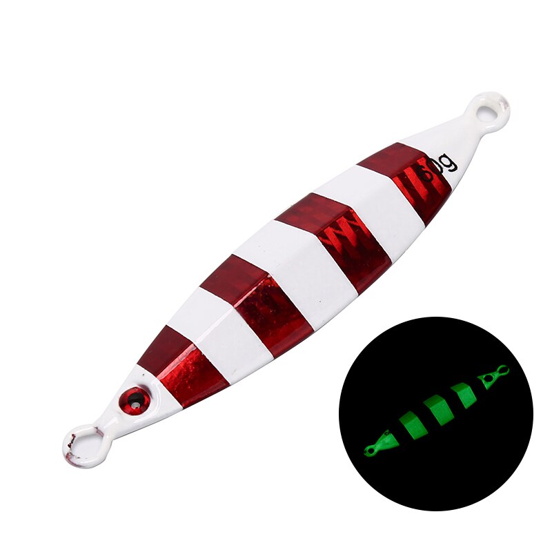 60g Fishing Spoon Iron Plate Sinking Slow jig Shak... – Grandado