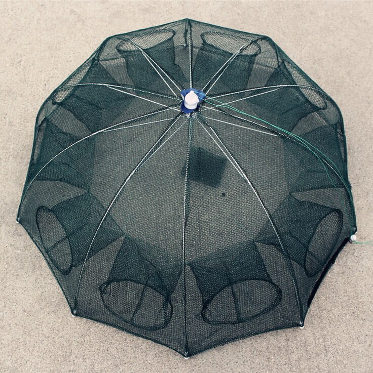 1pcs Foldable Crab Net Trap Cast Dip Cage Fishing ... – Vicedeal