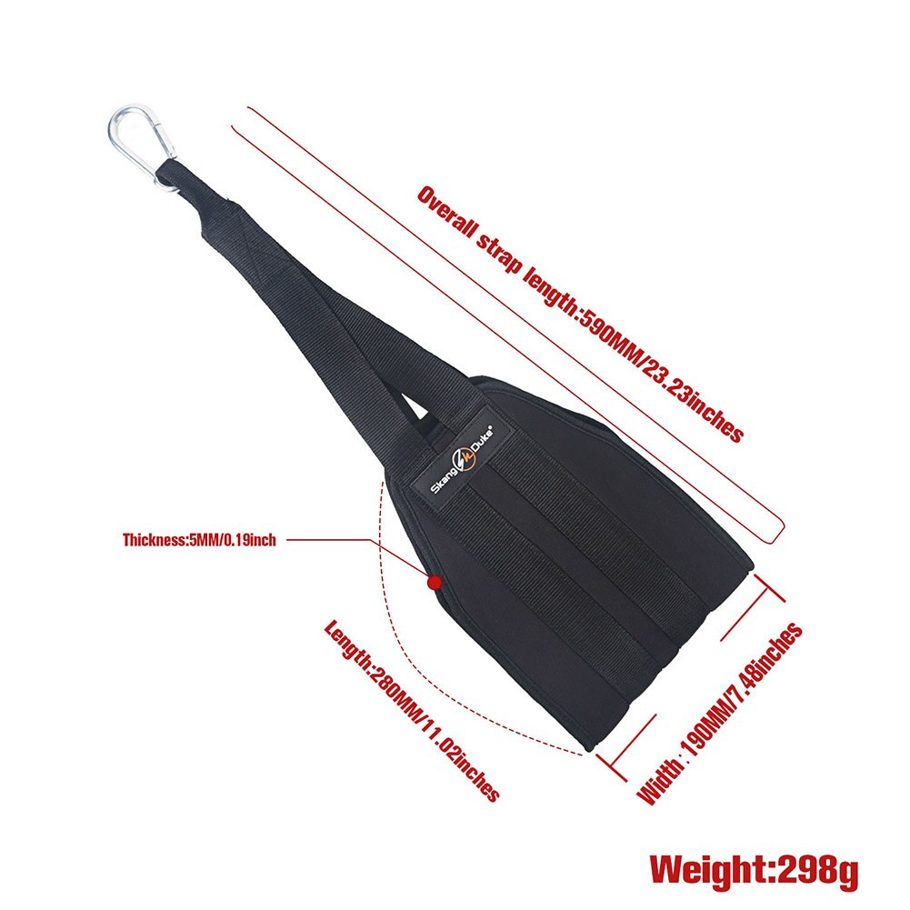 1Pair Black Fitness Pull-up AB Sling Strap Suspens... – Vicedeal