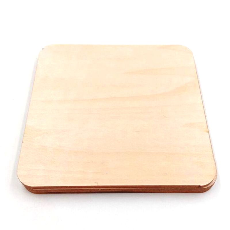 10pcs Wooden Blank Plaque Square Wood Pieces Tags ... – Grandado