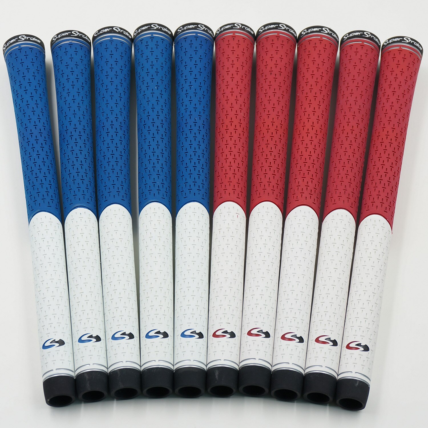 Golf Club Grips MIDSIZE Rubber Red/Blue/Green 3 Co... – Grandado