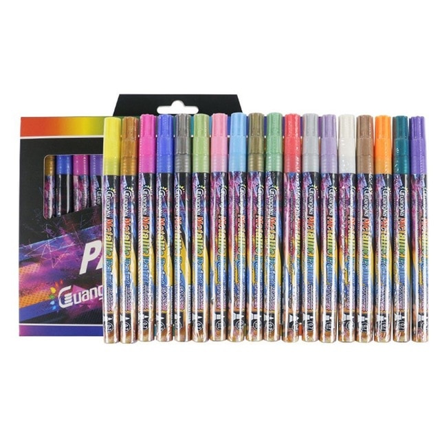 Waterproof Acrylic Fabric Painting Pen Graffiti Pa... – Vicedeal