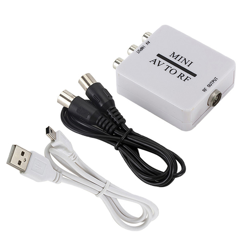 RCA/Composite A/V To RF/Coax/Coaxial Converter RF ... – Grandado