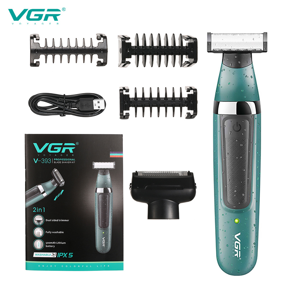 Vgr Professionele Facial Body Hair Trimmer Voor Ma... – Vicedeal
