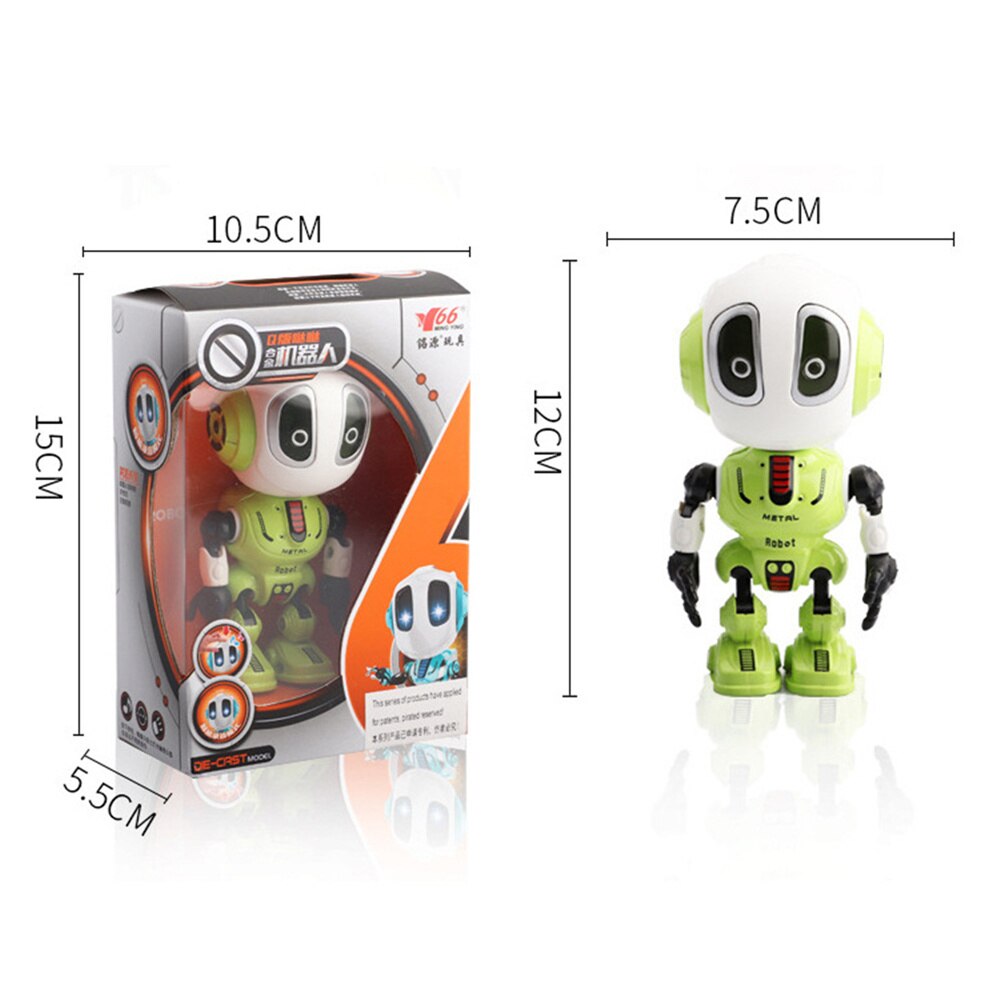 Kids Toy Alloy Robot Flexible Limbs Interactive In... – Grandado