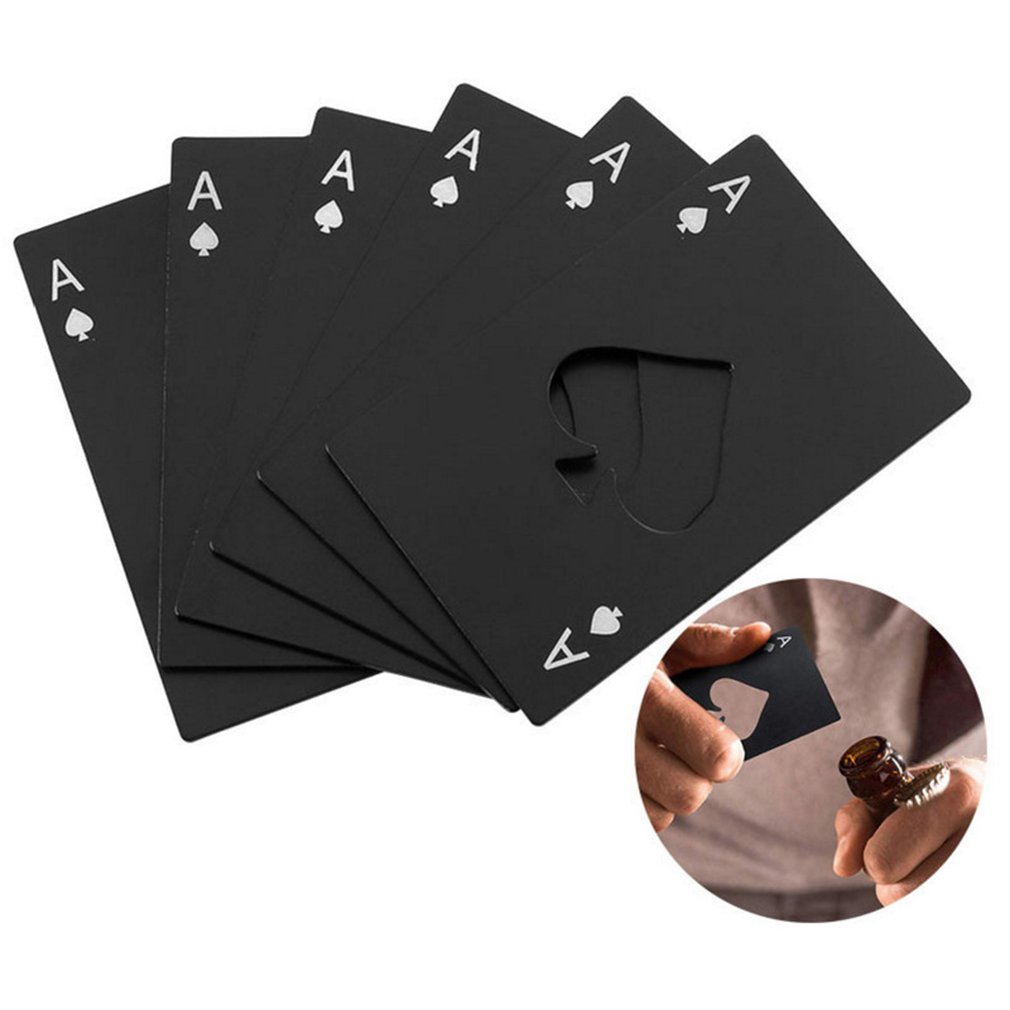 Ace Spades Credit Card Type Fashionable Bottle Ope... – Grandado
