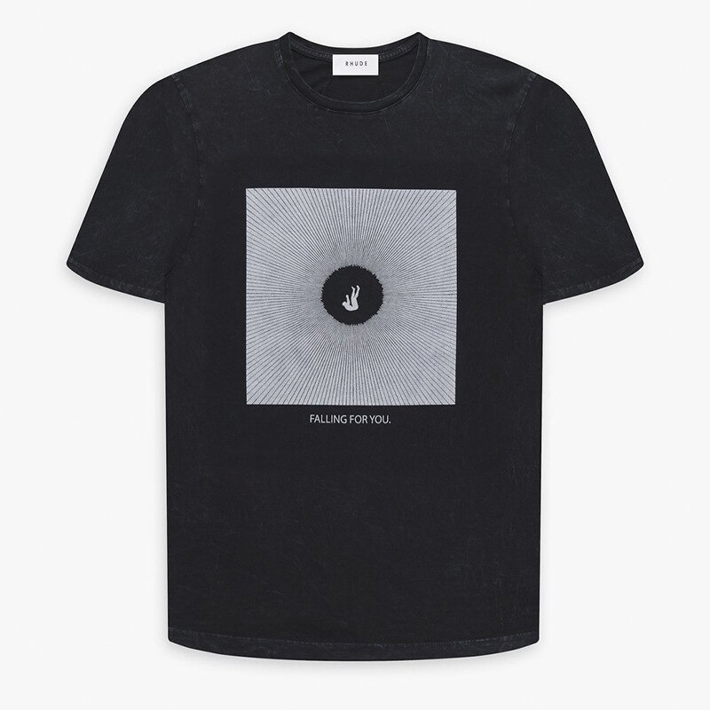 2021SS RHUDE T Shirt Everyday Si True Men Women To... – Grandado