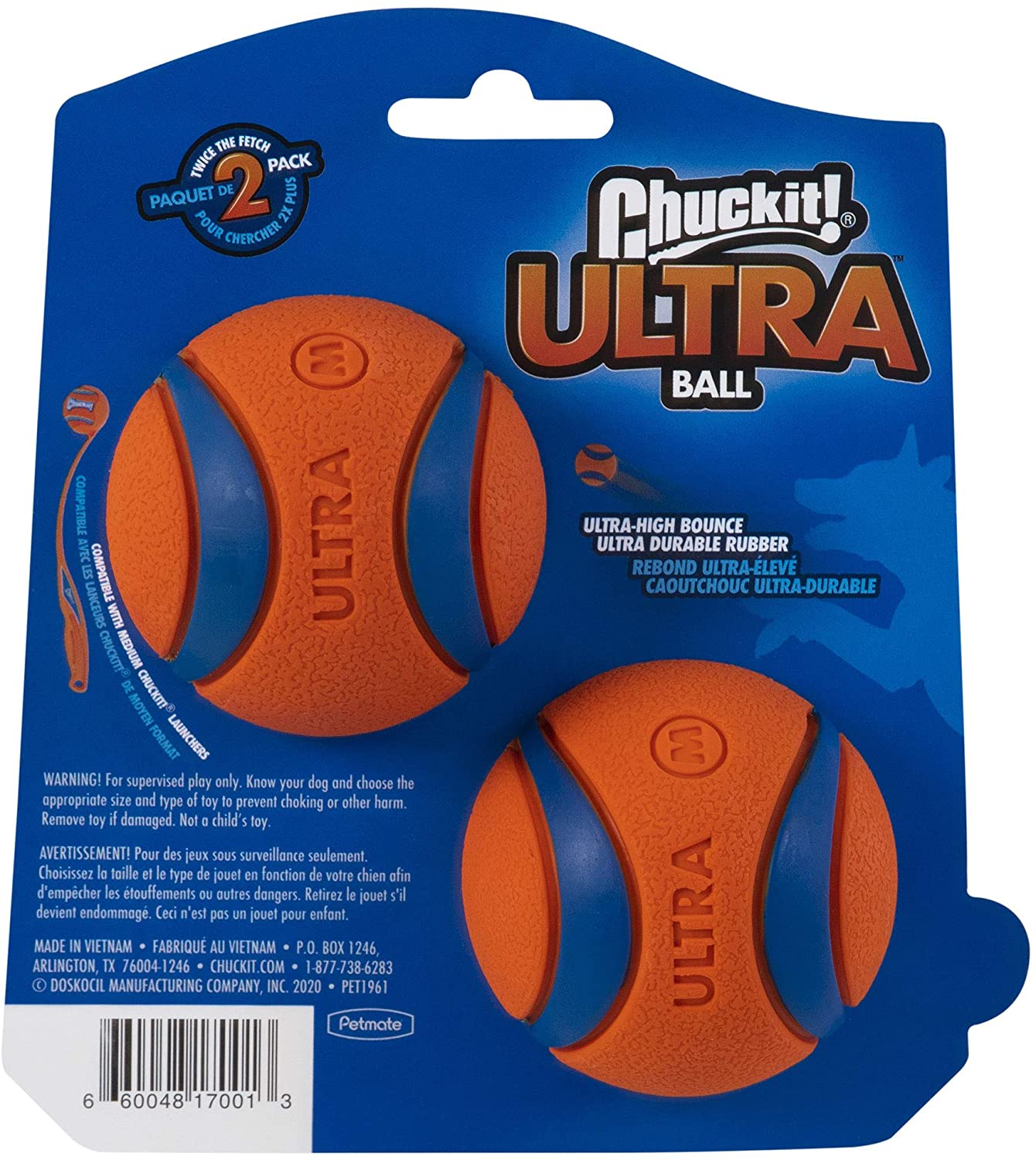 Chuckit! Ultra Ball Dog Toy Resistance Bite Large ... – Vicedeal