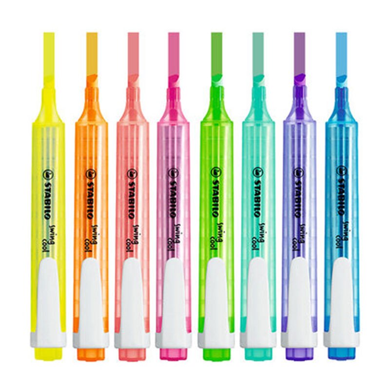 Stabilo Swing Cool Pastel Highlighter Milkliner Hi... – Vicedeal