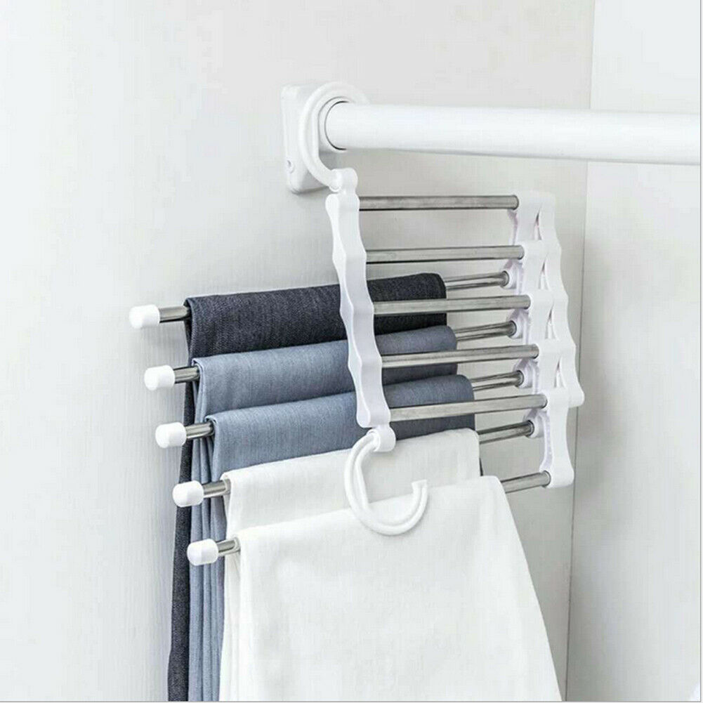 Multi-functional Pants rack shelves Portable 5 in1... – Vicedeal