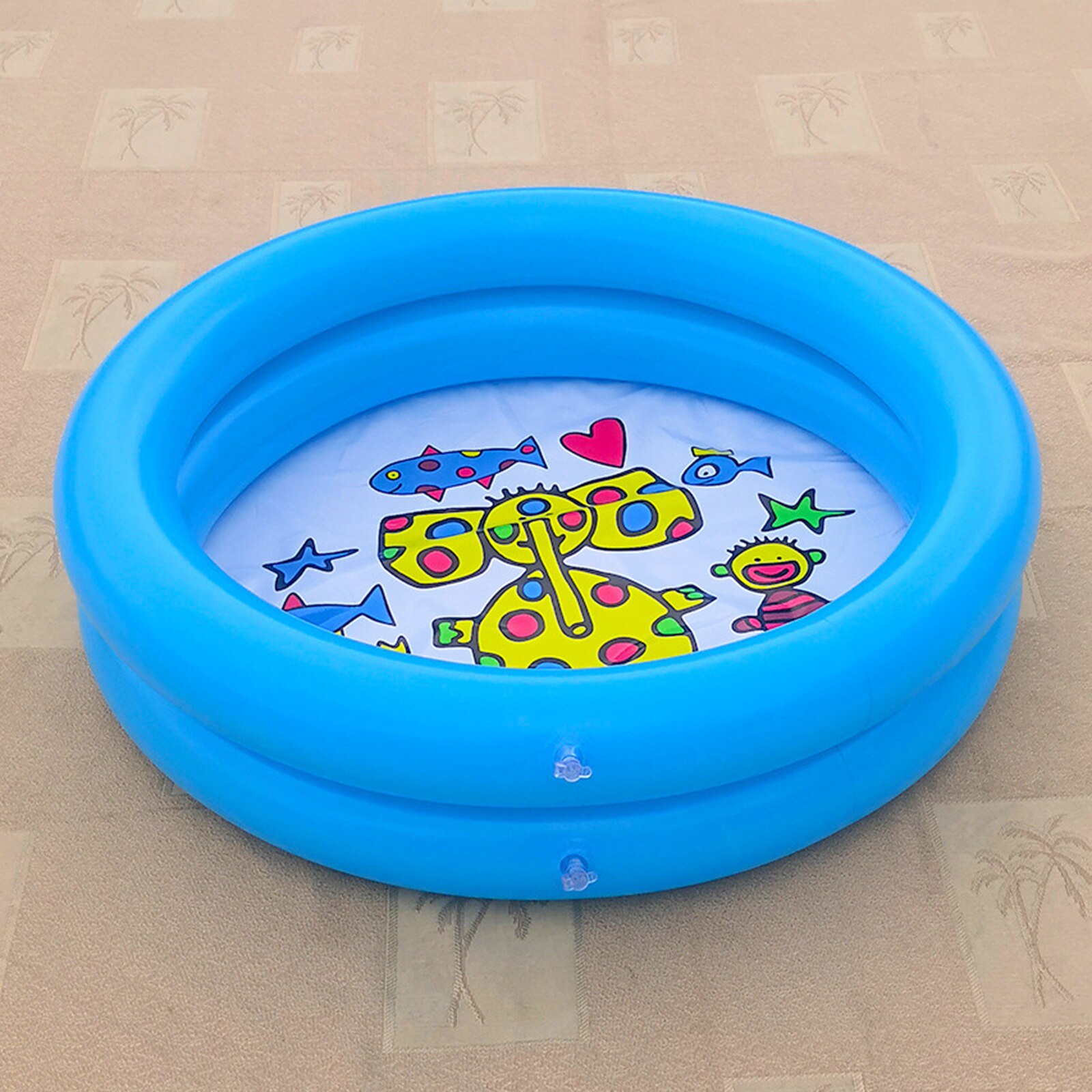 PVC Round Kids Inflatable Swimming Pool Baby Bath ... – Grandado